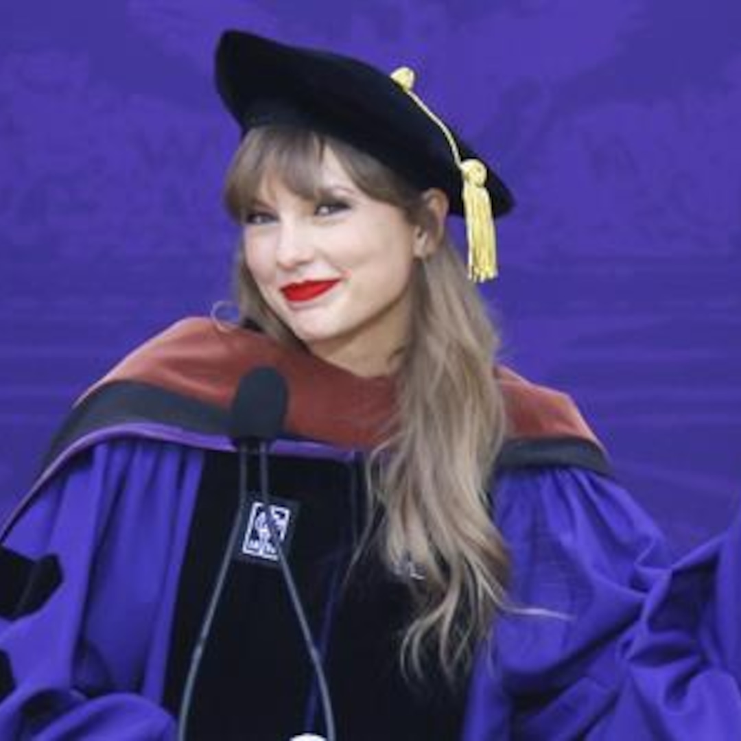 Taylor Swift Receives Doctorate & Speaks at NYU Graduation Taylor Swift Receives Doctorate & Speaks at NYU Graduation